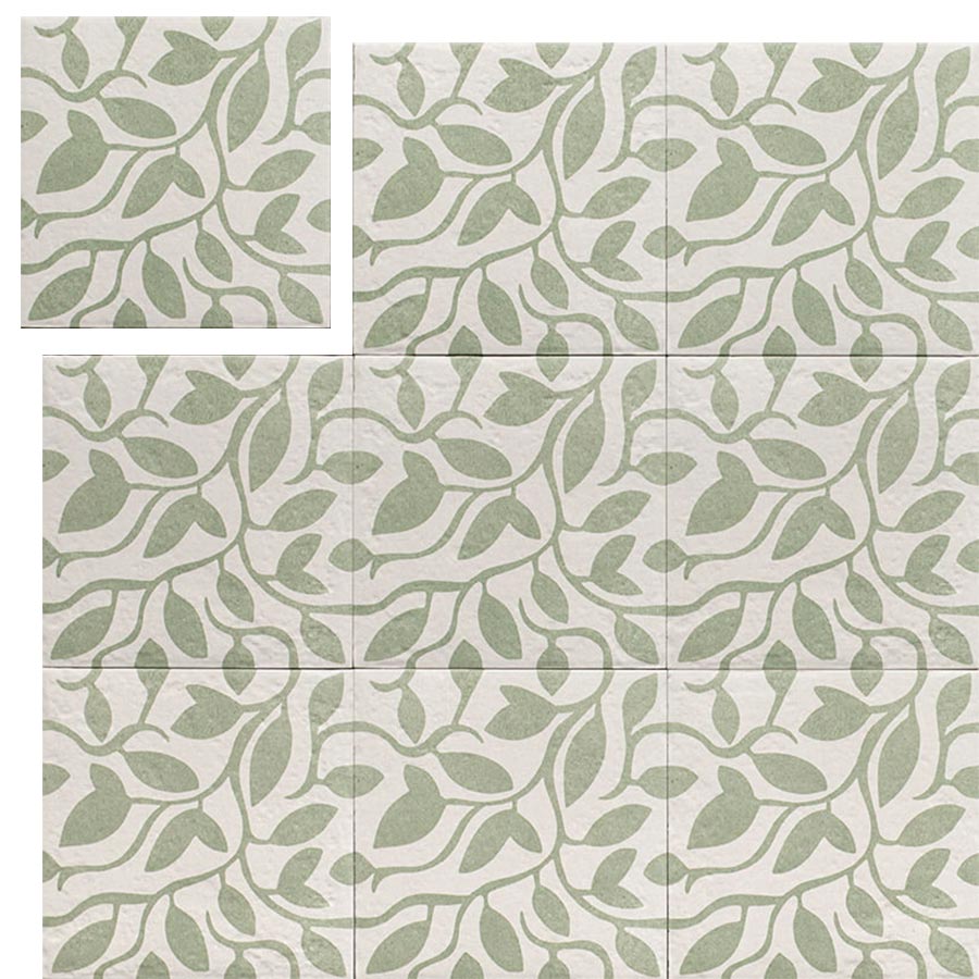 Gresie porțelanată Decor Green Five in Chișinău | Plitka